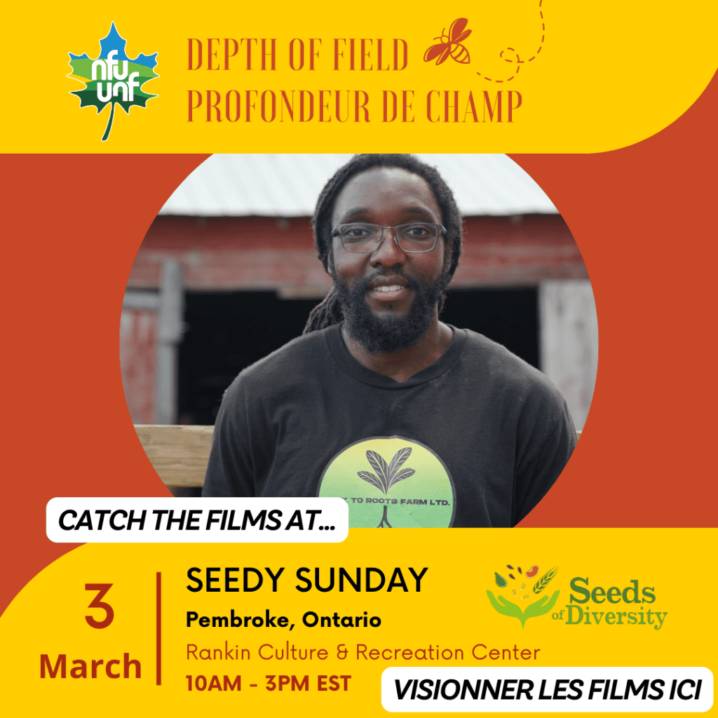 Seedy Sunday: Depth of Field Film Screening (Pembroke, ON)